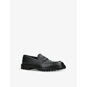 Dolce & Gabbana Closed-toe Grain Leather Loafer
