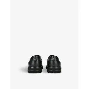 Dolce & Gabbana Closed-toe Grain Leather Loafer