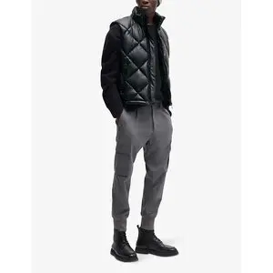 Hugo Funnel-neck Quilted Shell Gilet