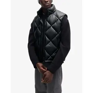 Hugo Funnel-neck Quilted Shell Gilet