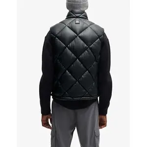 Hugo Funnel-neck Quilted Shell Gilet
