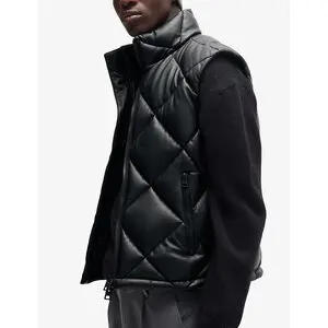 Hugo Funnel-neck Quilted Shell Gilet