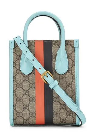 Gucci Gg Supreme Interlocking Gg Tote