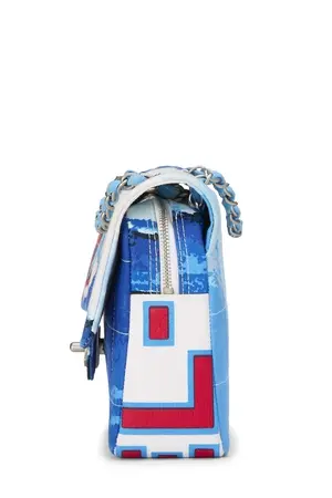 Chanel Canvas Surf Line Flap Bag Medium