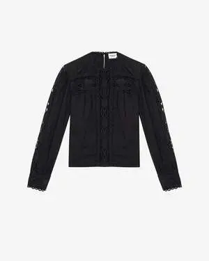 MARANT ETOILE Valmira Blouse - Black
