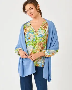 Lilly Pulitzer® Lilly Pulitzer Wrap Sweater Blue