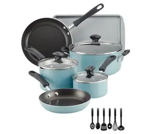 FARBERWARE Cookstart Diamondmax Nonstick 15pc C Ookware Set