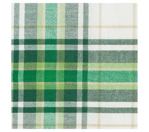 DESIGN IMPORTS St. Paddy Plaid Tablecoth 60x84