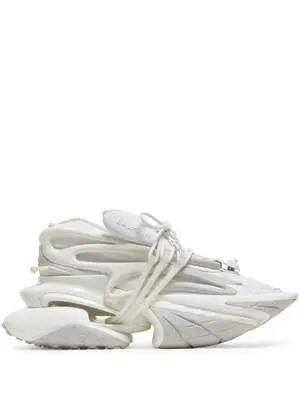 Balmain Unicorn Chunky Sneakers - White