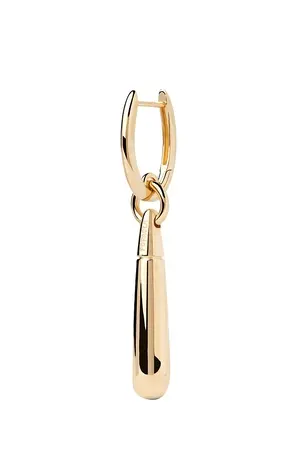 PDPAOLA Large Jupiter Single Hoop Earring - Gold