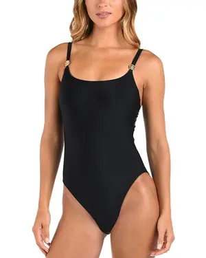 L'Agence Remi One-piece Swimsuit - Black