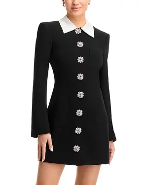 Cinq A Sept Button Up Cocktail Dresses