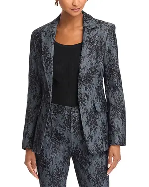 Cinq À Sept Sallie Bonded Lace Blazer