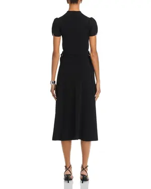 3.1 Phillip Lim Tulip Sleeve Midi Dress - Black