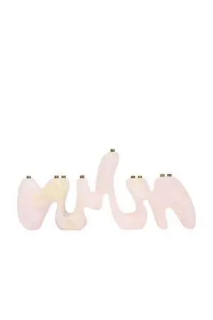 HANNAH POLSKIN Limited Edition Menorah In Rose - Pink