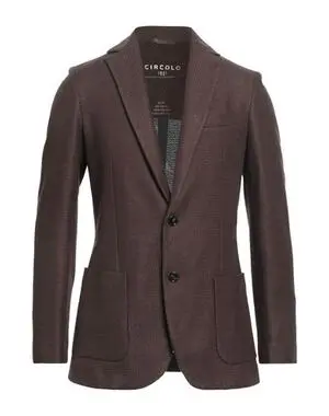 CIRCOLO 1901 Blazer Size Cotton, Linen - Brown