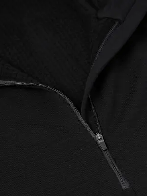 HOUDINI SPORTSWEAR Desoli Solid Merino™ Half-zip Ski Base Layer - Black