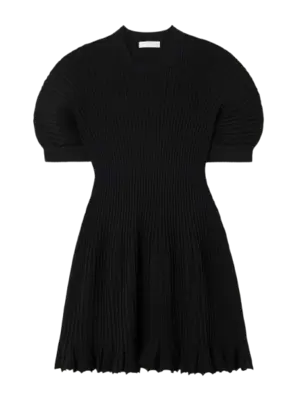 Puff Sleeve Sweater Dresses