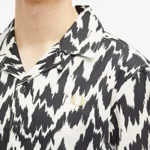 Fred Perry Animal Print Vacation Shirt