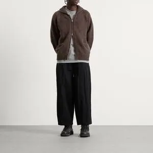 FRIZMWORKS Cowichan Zip Up Cardigan - Sephia