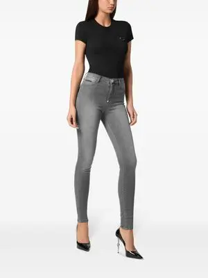 Philipp Plein High-waisted Skinny Jeans