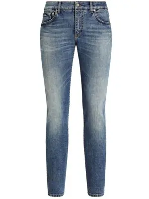 Dolce & Gabbana Whiskering-effect Skinny Jeans