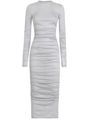 Dolce & Gabbana Ruched Midi Dress