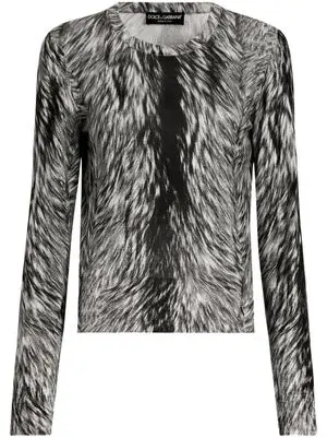 Dolce & Gabbana Printed Blouse