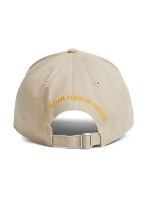 Dsquared2 Logo Patch Baseball Cap - Neutrals