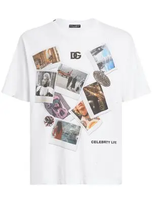Dolce & Gabbana Photograph-print T-shirt - White