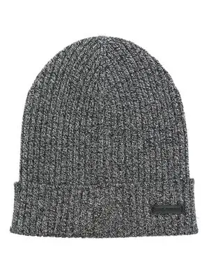 Dolce & Gabbana Mélange Beanie - Black