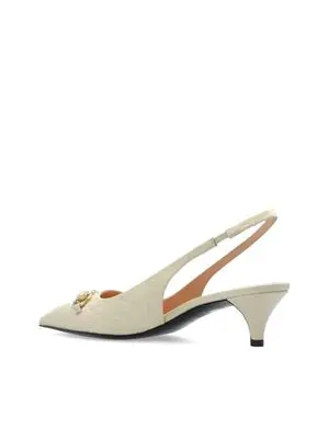 Gucci 45mm Horsebit Slingback Pumps