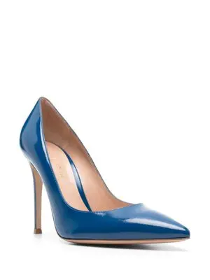 GIANVITO ROSSI 105mm Pumps - Blue