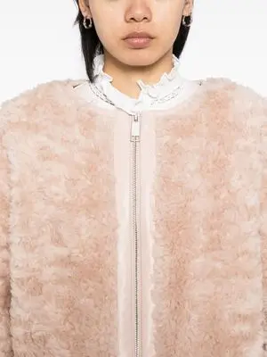 B+AB Faux Fur Jacket - Neutrals
