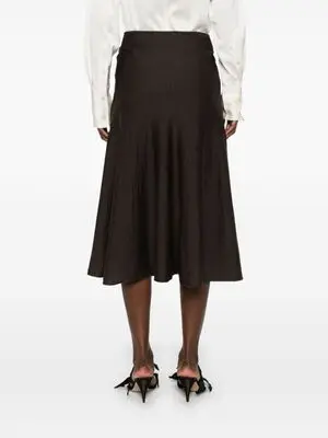 Khaite Mayu Midi Skirt