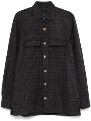 Kiton Flannel Shirt