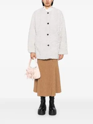 TOUT A COUP Faux Fur Jacket