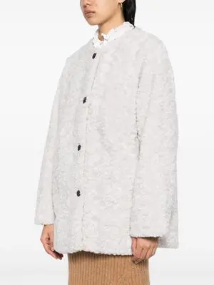 TOUT A COUP Faux Fur Jacket