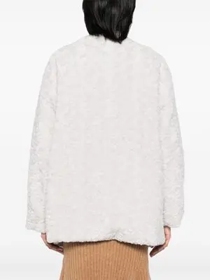 TOUT A COUP Faux Fur Jacket