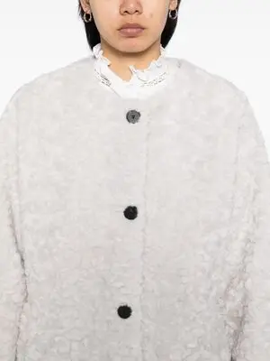 TOUT A COUP Faux Fur Jacket