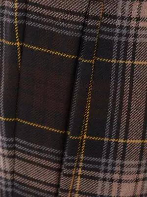Fendi Tartan Trousers