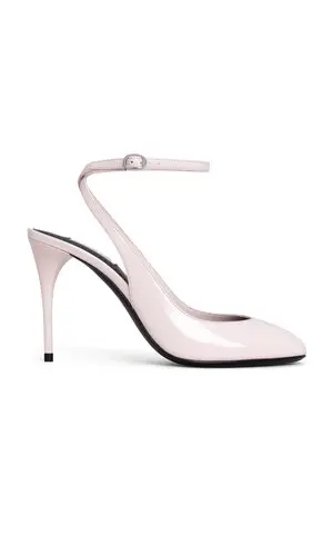 Women's Pink Patent Leather Shoes