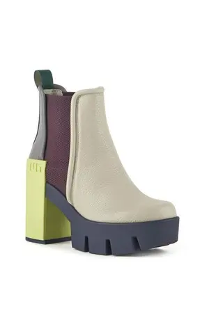 United Nude Grip Chelsea Mid Lug Platform Bootie - Trial