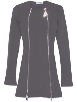 Attico Zipped Mini Dress