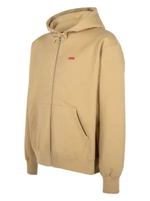 Supreme Small Box Fw24 Dark Tan Hoodie