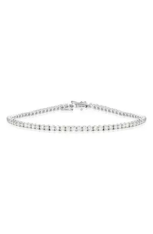 VALANI ATELIER Diamond Tennis Bracelet - 14k White Gold