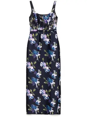 Sachin & Babi Lana Gown - Black