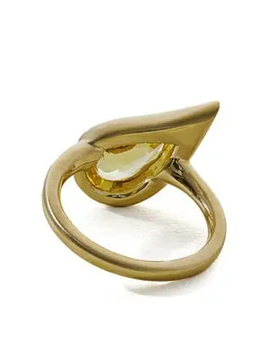 JEWELS AFICIONADO 18kt Yellow Mika Sapphire Ring