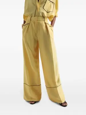Bally Silk Tailored Trousers
