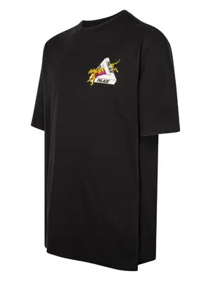 PALACE Seoul Exclusive Tiger Tri-ferg White T-shirt - Black